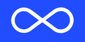 Métis Infinity Flag – Blue | Gabriel Dumont Institute