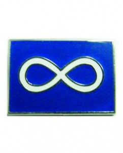 Métis Flag Pin | Gabriel Dumont Institute