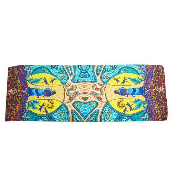 Leah Dorion Art Print Scarf – Strong Earth Woman | Gabriel Dumont Institute