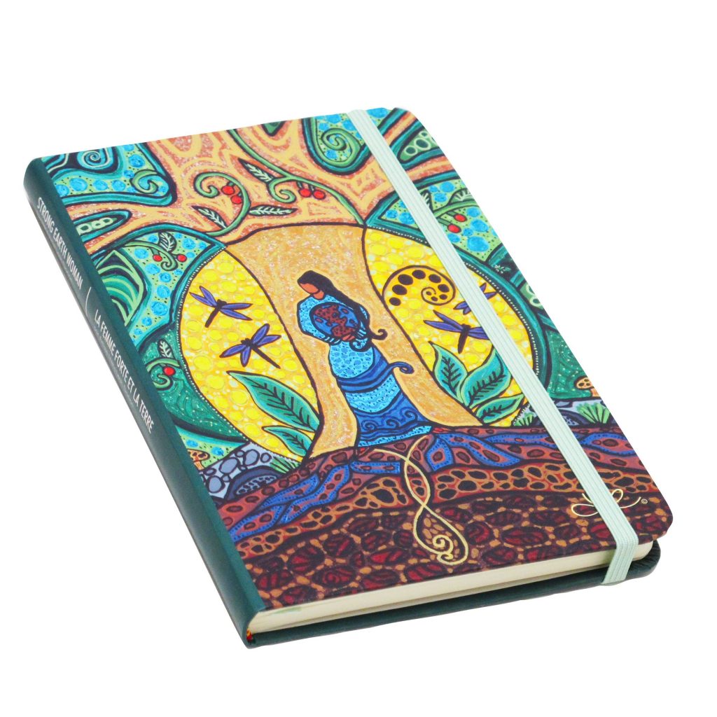 Leah Dorion Art Print Journal – Strong Earth Woman | Gabriel Dumont ...