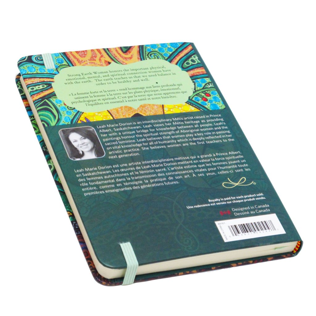 Leah Dorion Art Print Journal – Strong Earth Woman | Gabriel Dumont ...