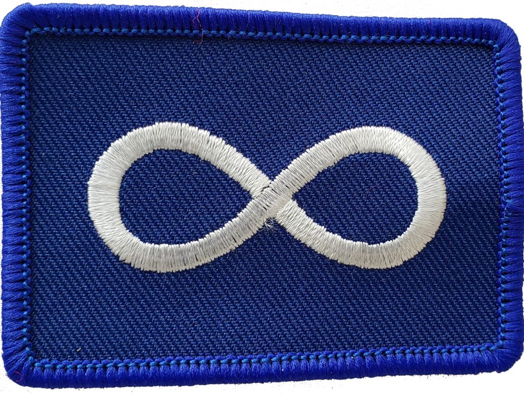 Métis Flag Crest – Small | Gabriel Dumont Institute