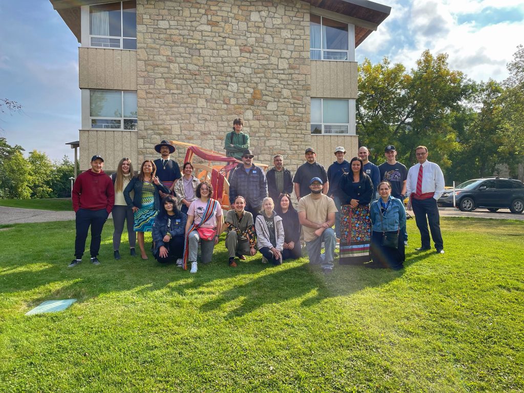 SUNTEP Unveils Métis Red River Cart Installation on Campus | Gabriel ...