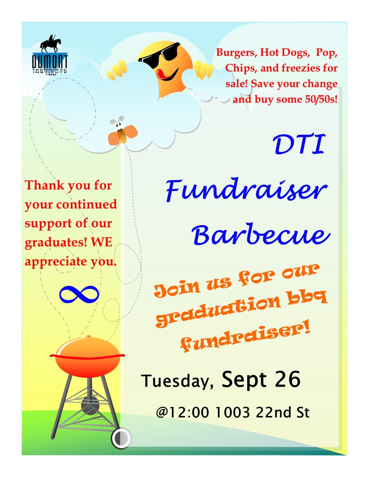 DTI Adult Basic Education Graduation Fundraiser BBQ | Gabriel Dumont ...