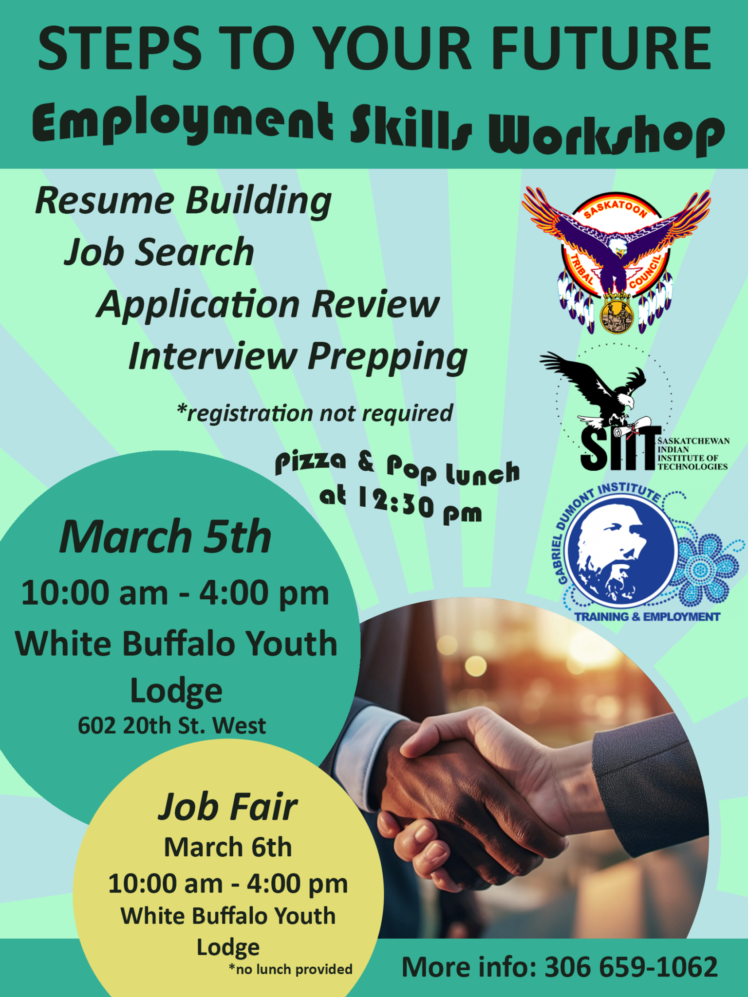 Steps to Your Future Employment Skills Workshop | Gabriel Dumont Institute